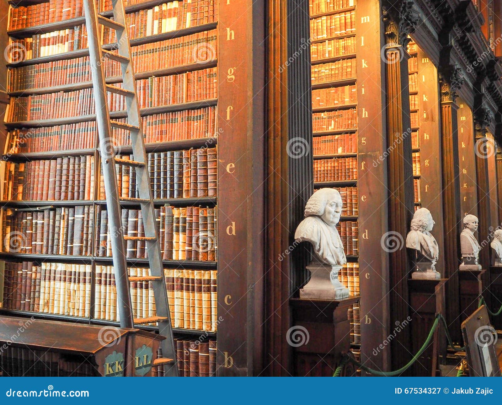 Trinity College Library in Dublin Editorial Photography - Image of ...