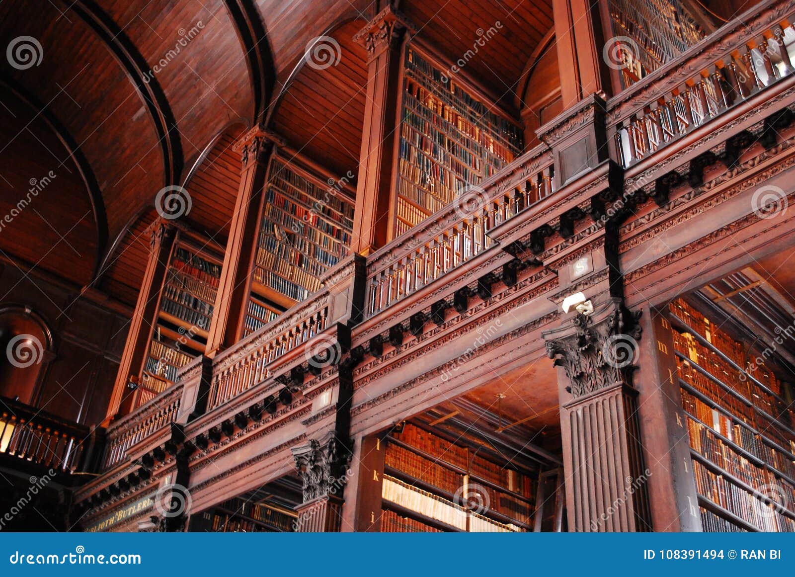Trinity College In Dublin, Ireland Stock Photo | CartoonDealer.com ...