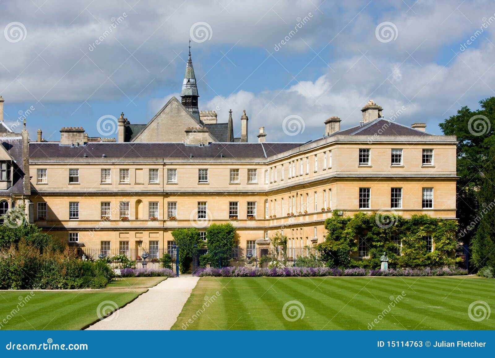 Trinity College, Oxford University Stock Image - Image of learning ...
