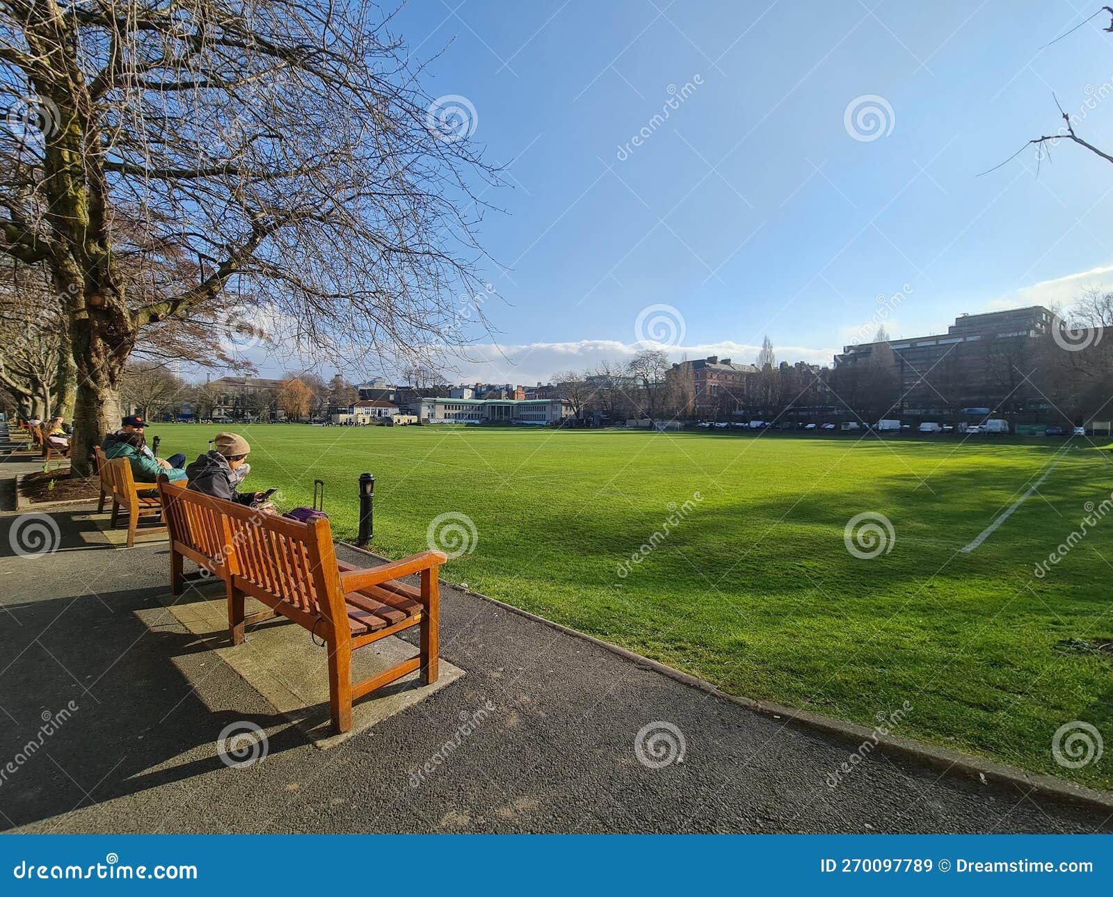 Trinity College Park, Dublin Ireland Editorial Stock Image - Image of ...