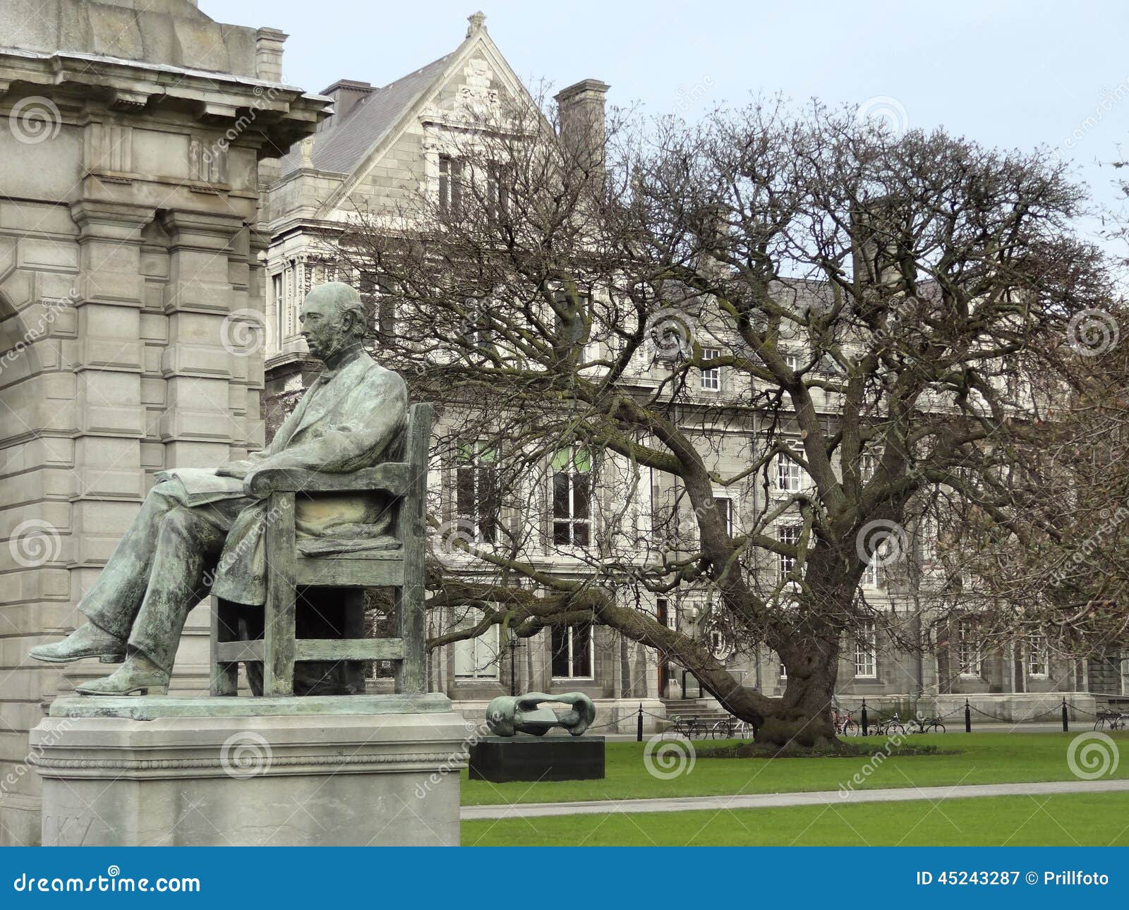 Trinity College stock image. Image of architecture, capital - 45243287