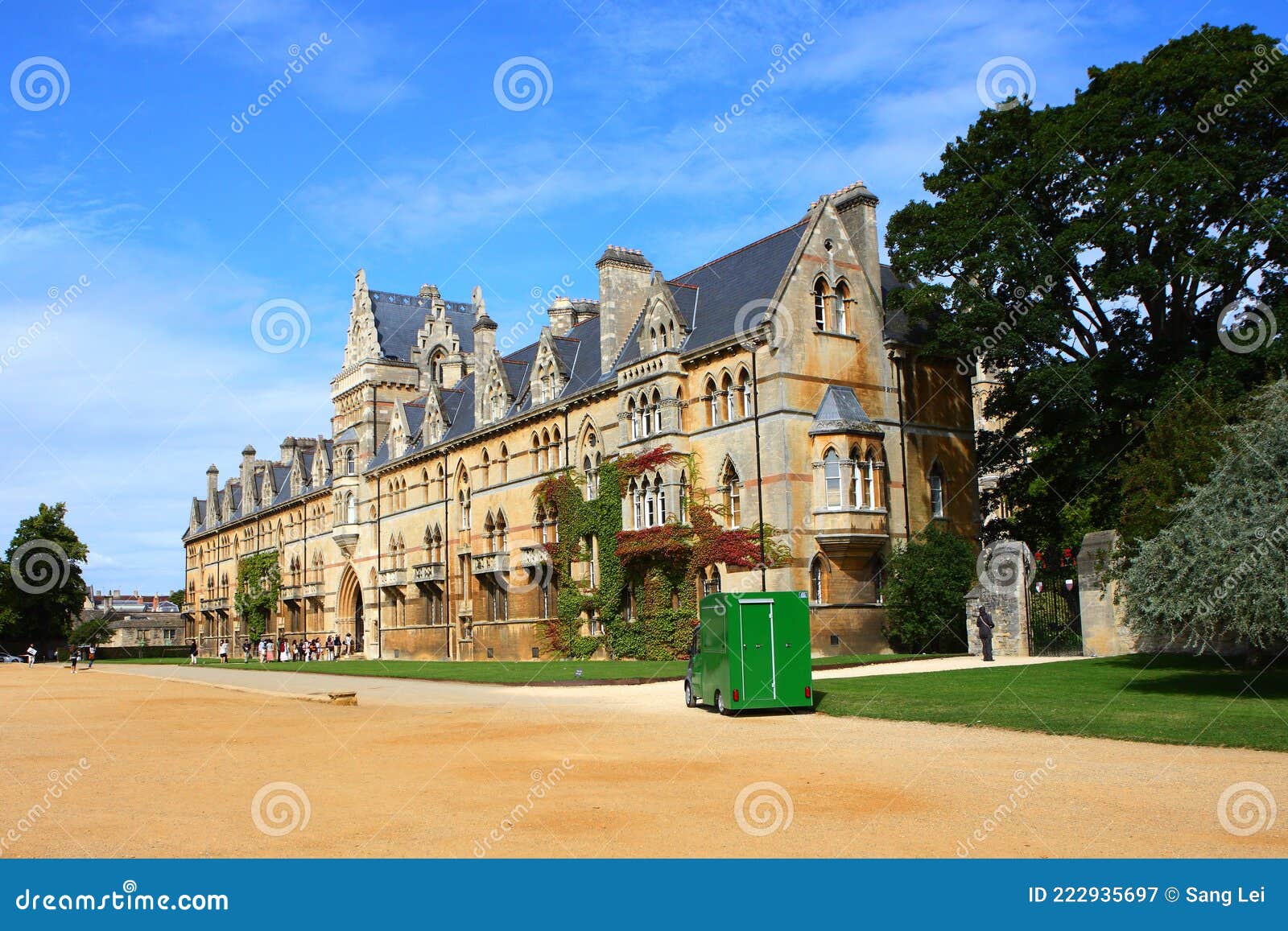 The Trinity College editorial photography. Image of architecture ...