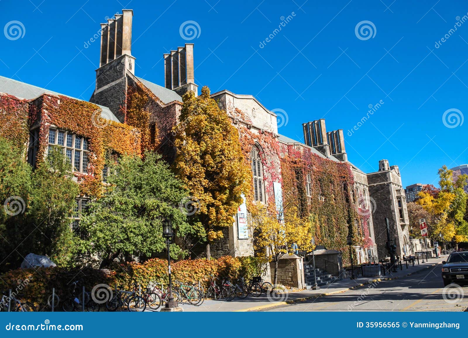 Trinity College at University of Toronto Editorial Image - Image of ...
