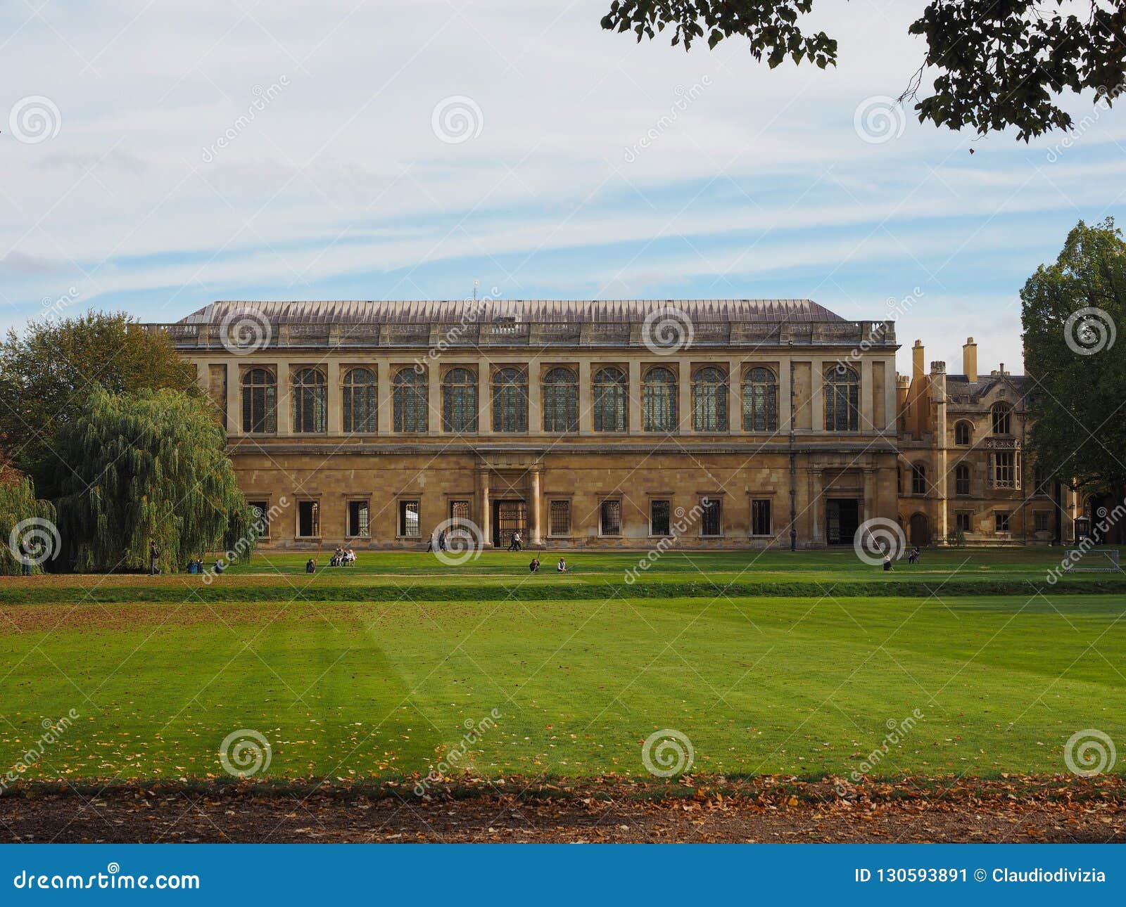 Trinity College Wren Library in Cambridge Editorial Photo - Image of ...