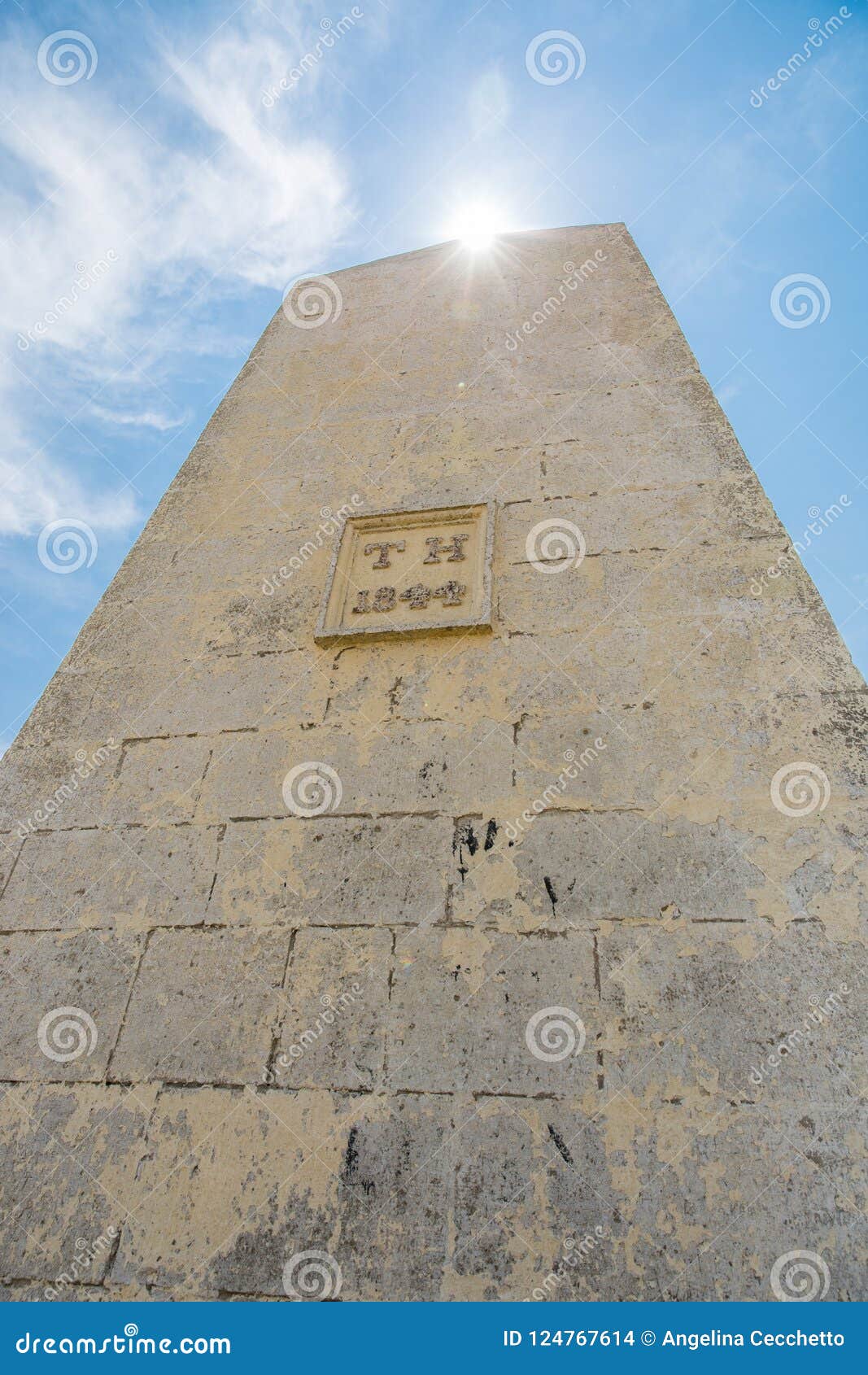 Trinity House Obelisk Landmark on a Sunny Day Stock Photo - Image of ...