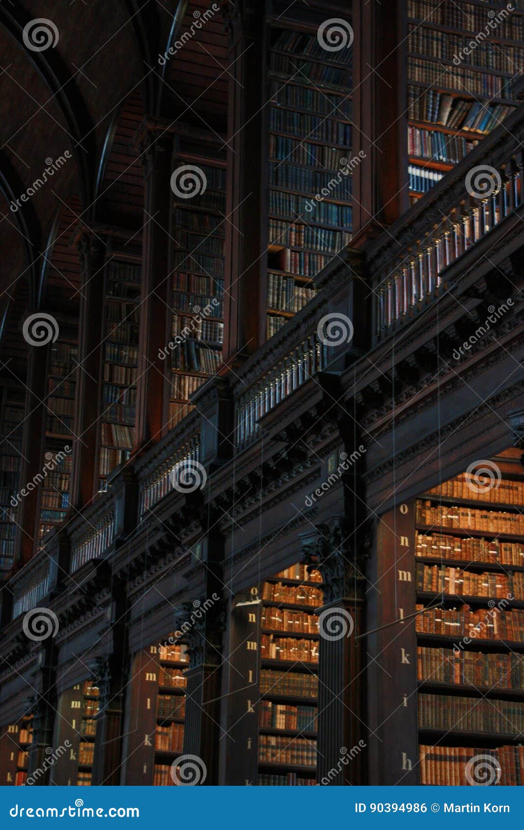 The trinity library stock photo. Image of side, library - 90394986