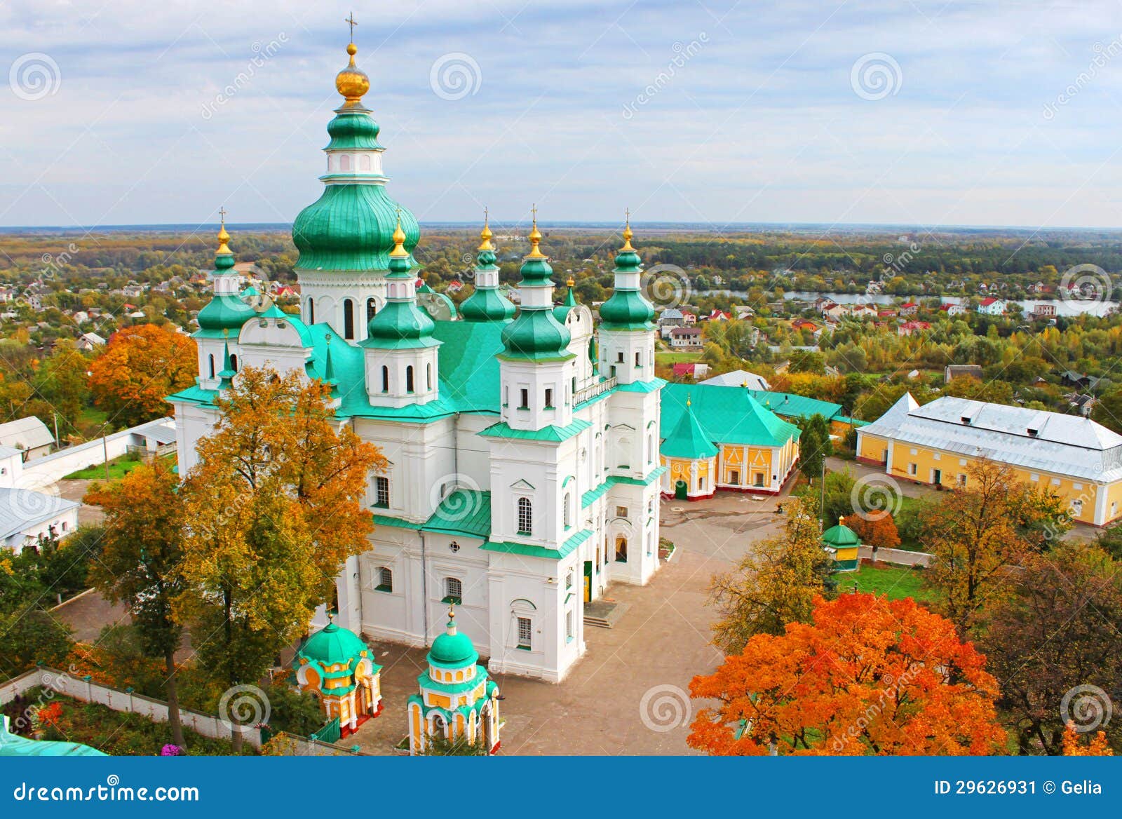Trinity Monastery, Chernigov, Ukraine Stock Image - Image of convent ...