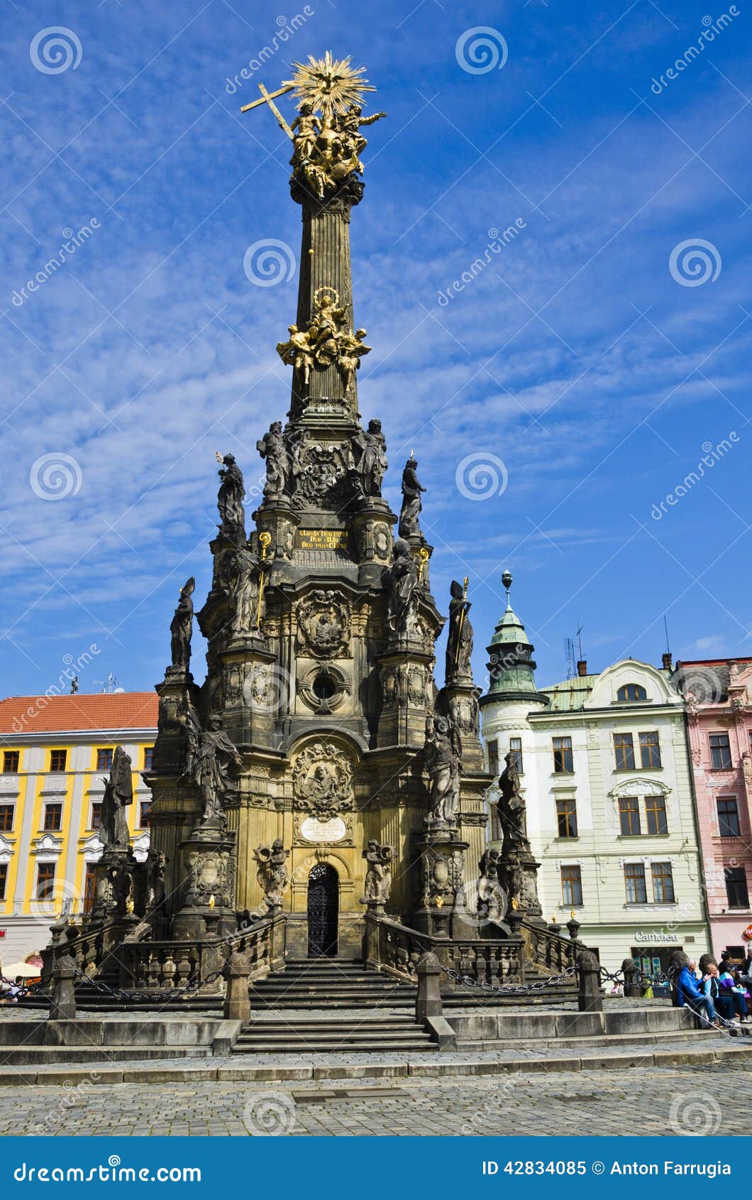 Trinity Monument Olomouc,Czech Republic Editorial Image - Image of ...