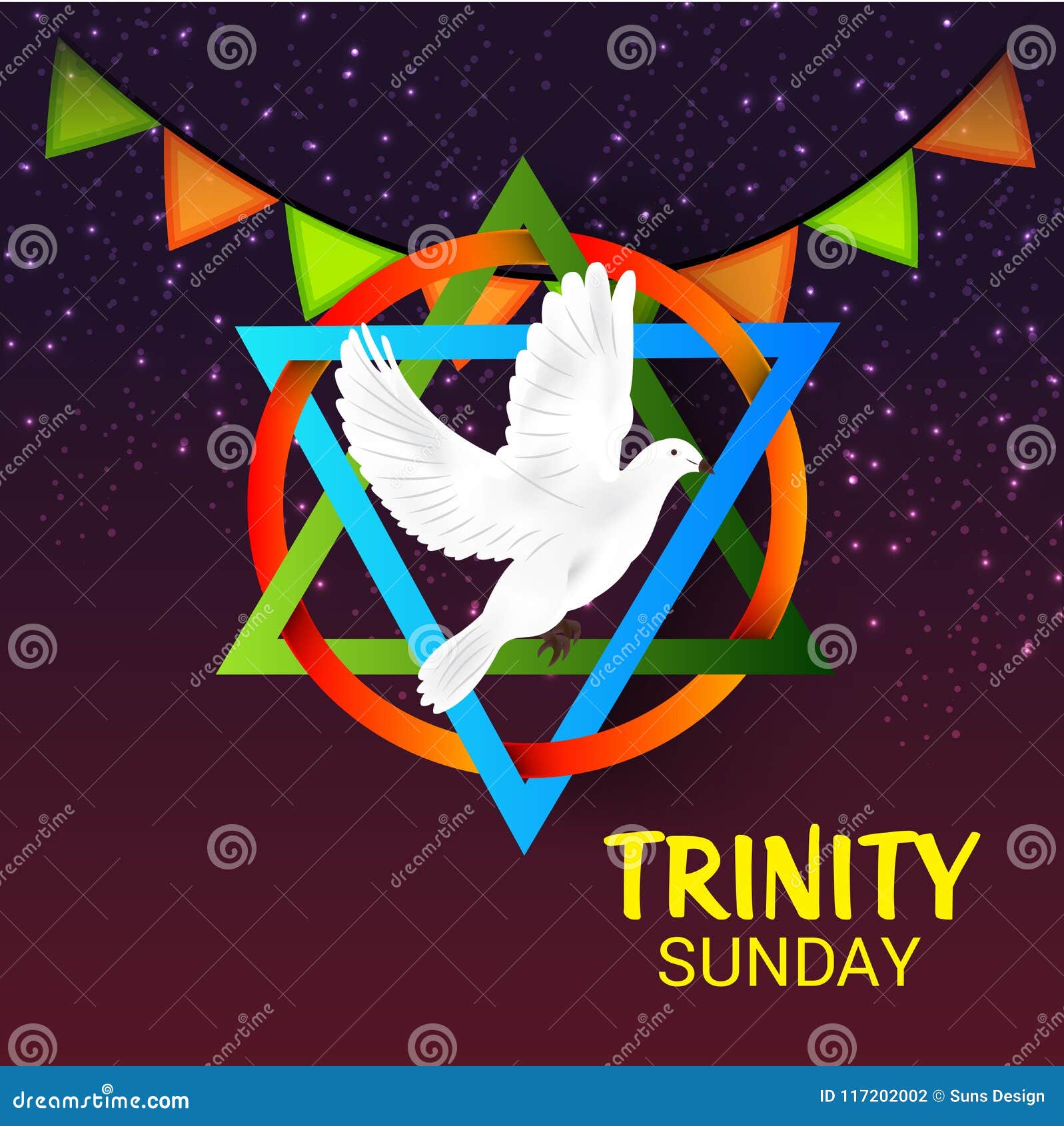 Trinity Sunday - Motivational Quote Lettering Trinity Sunday Fire ...