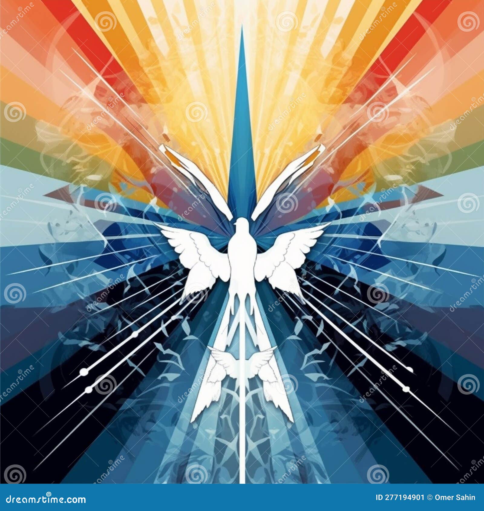 Trinity Sunday: an Image that Represents the Holy Trinity Stock Image ...