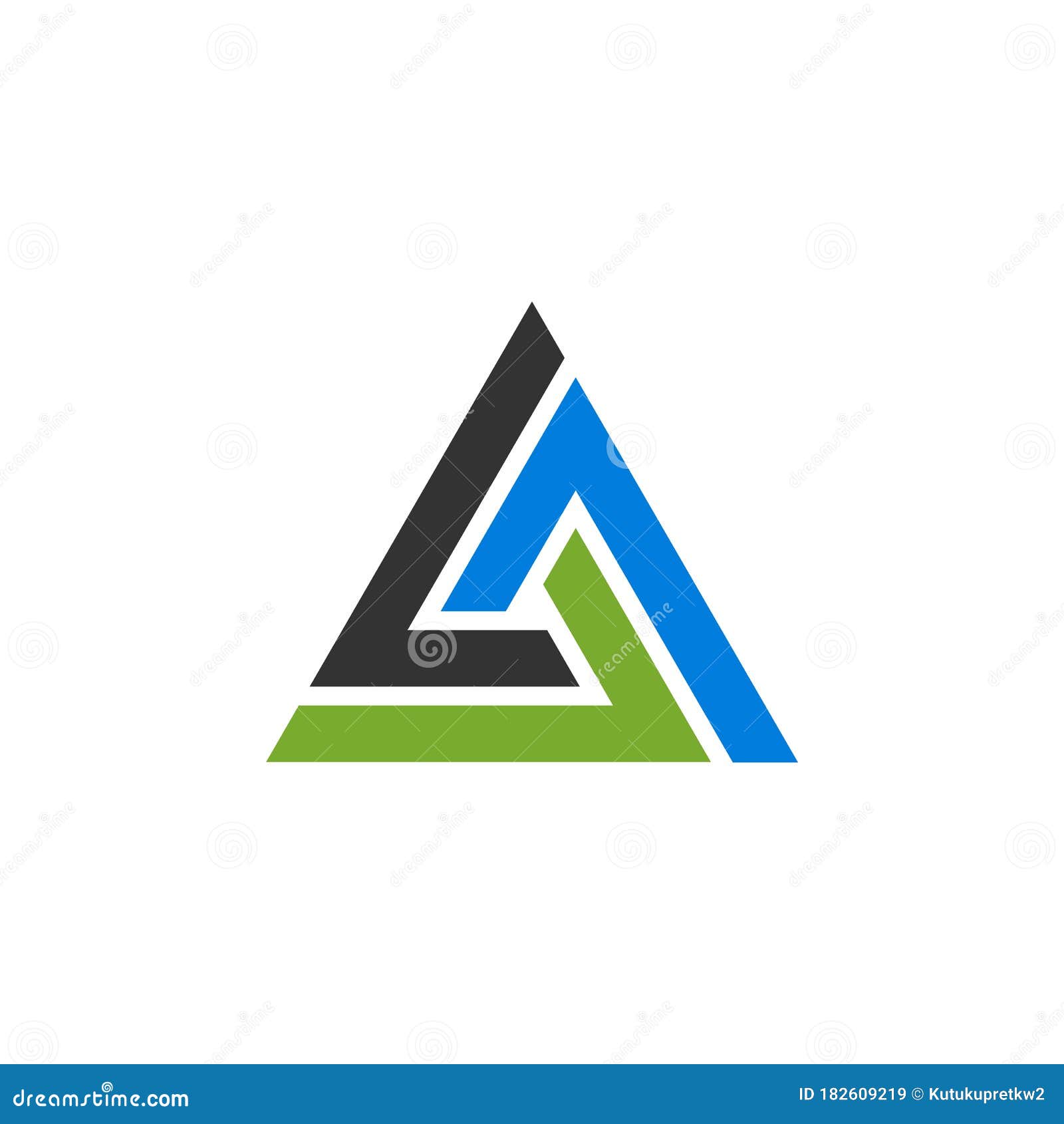 Trinity Triangle Logo Template Illustration Design. Vector EPS 10 Stock ...