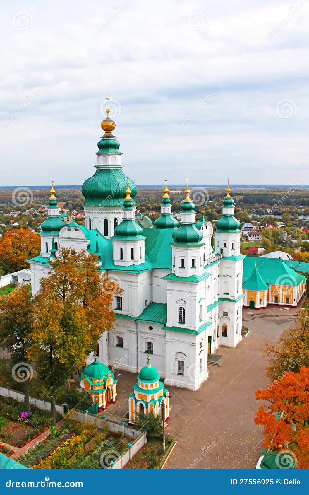 Trinitykloster, Chernigov, Ukraina Fotografering för Bildbyråer - Bild ...
