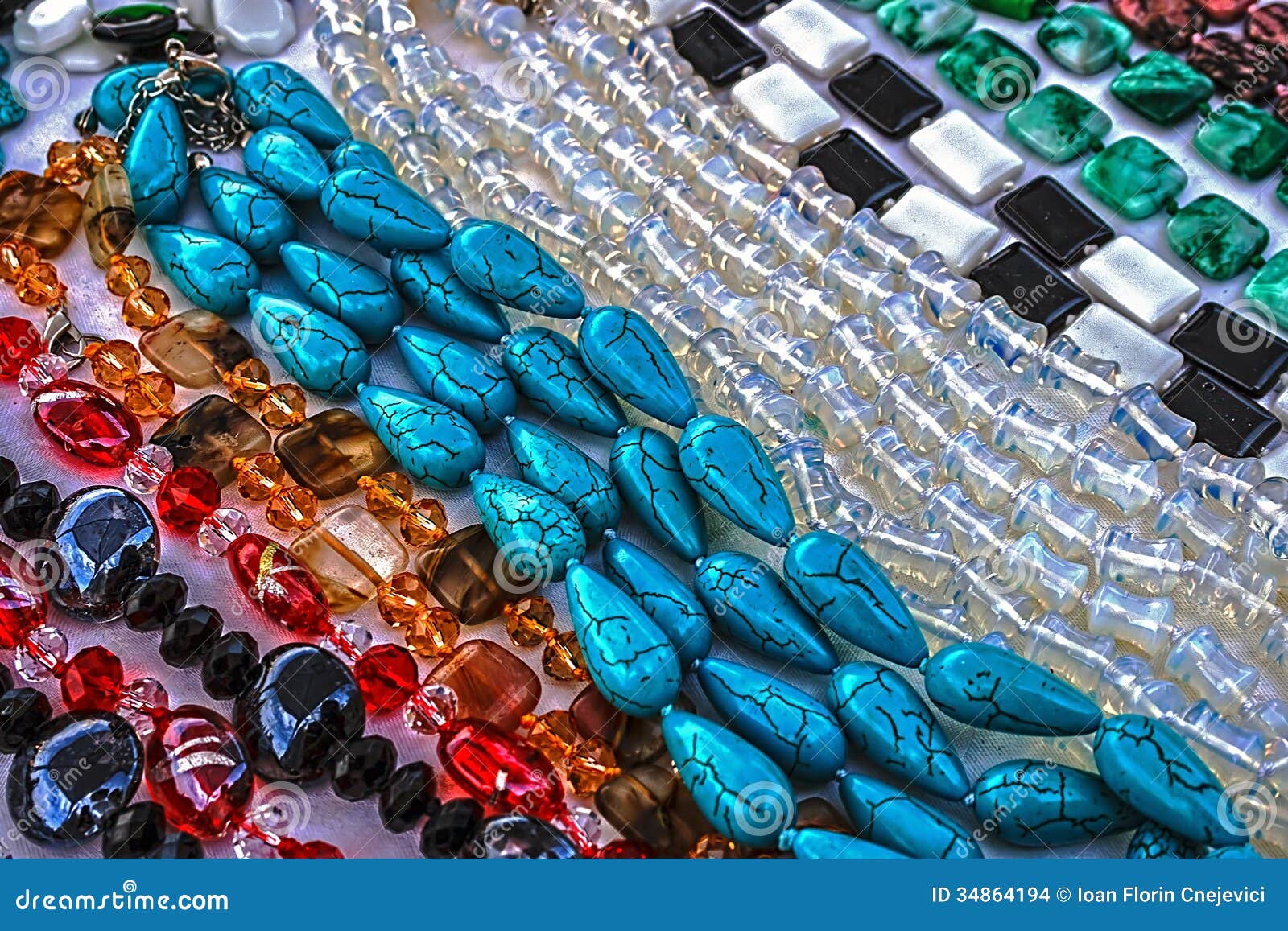 Trinkets 43 stock photo. Image of colorful, necklace - 34864194