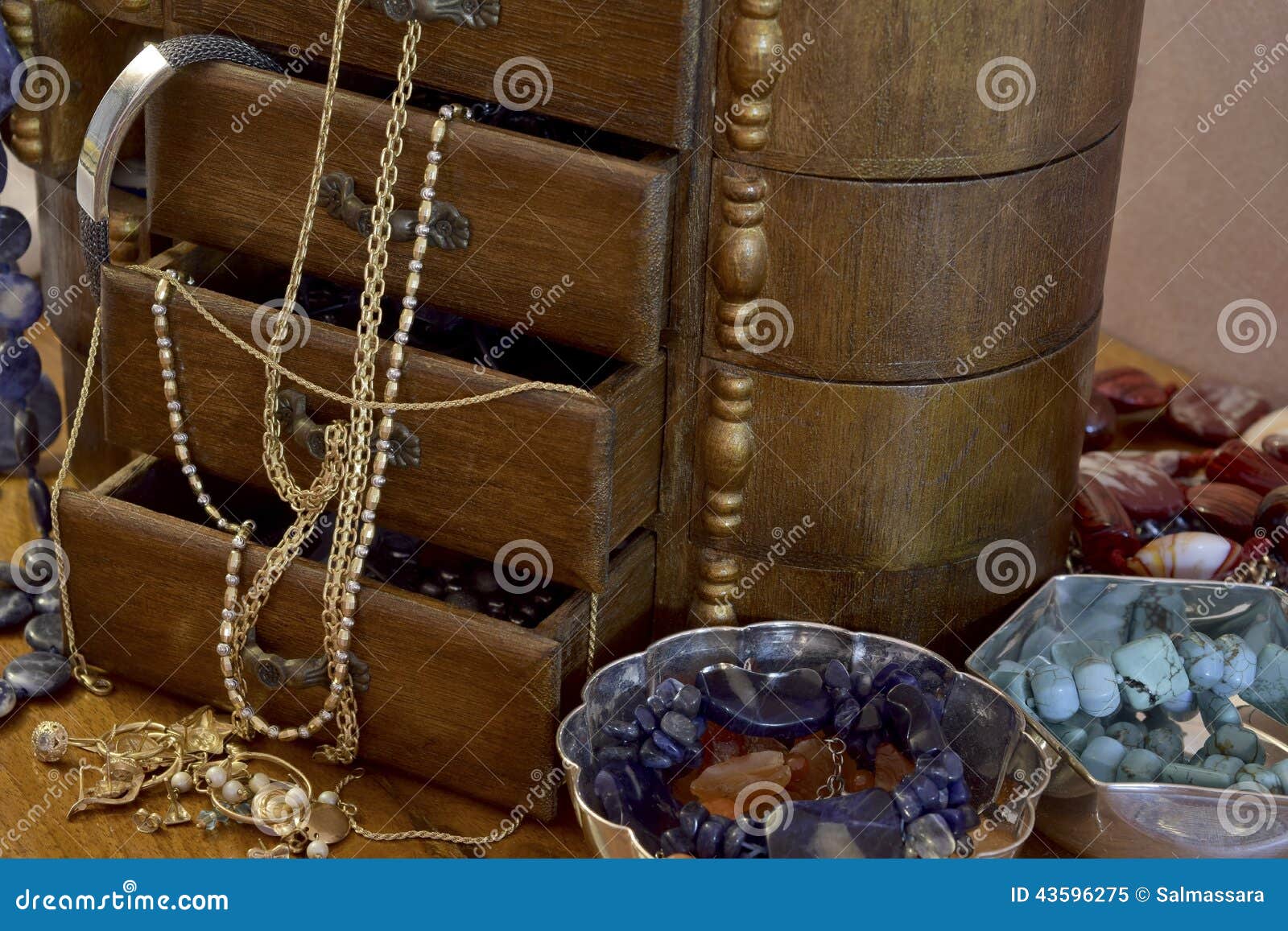 Trinkets stock image. Image of casket, costume, wedding - 43596275