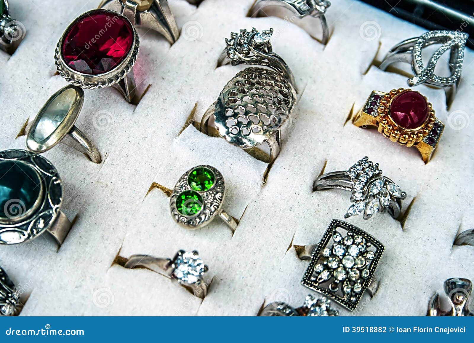 Trinkets and jewelry 9 stock photo. Image of earrings - 39518882