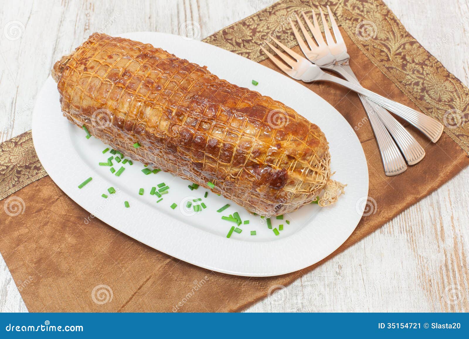 Trino de la ternera imagen de archivo. Imagen de cocina - 35154721