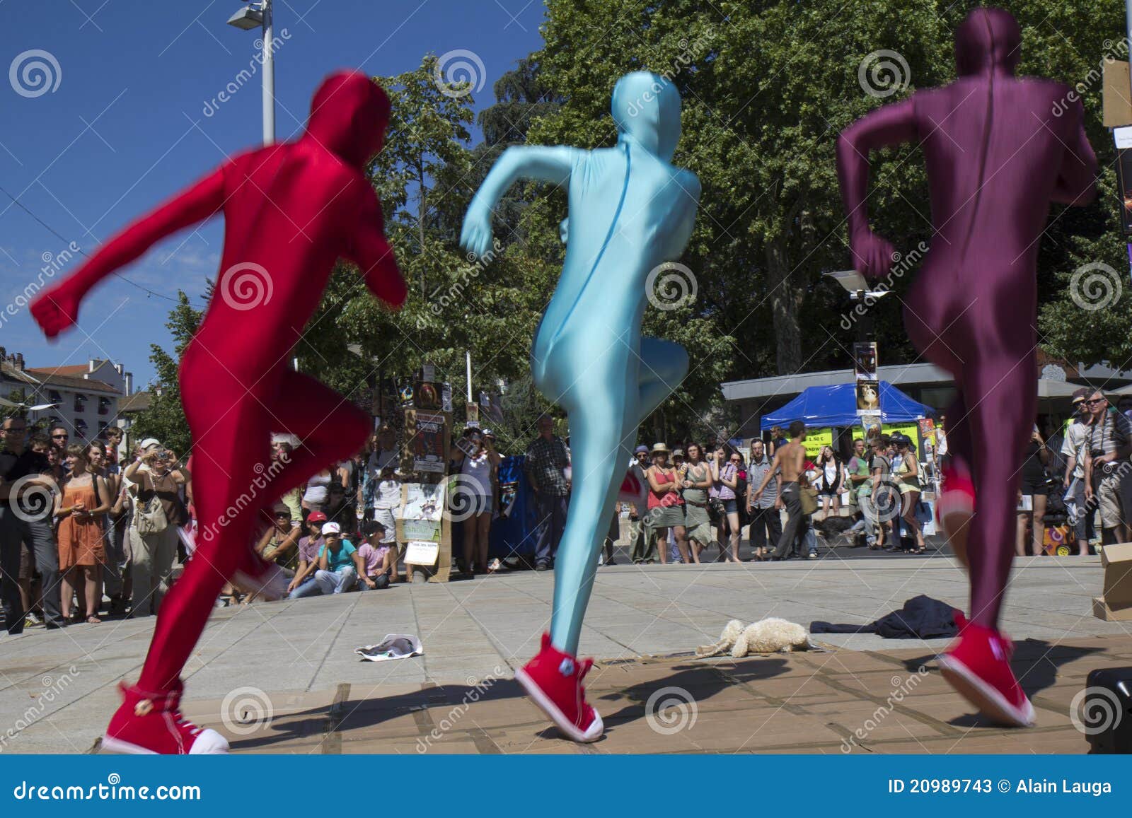 Trio of dancers editorial stock photo. Image of colors - 20989743