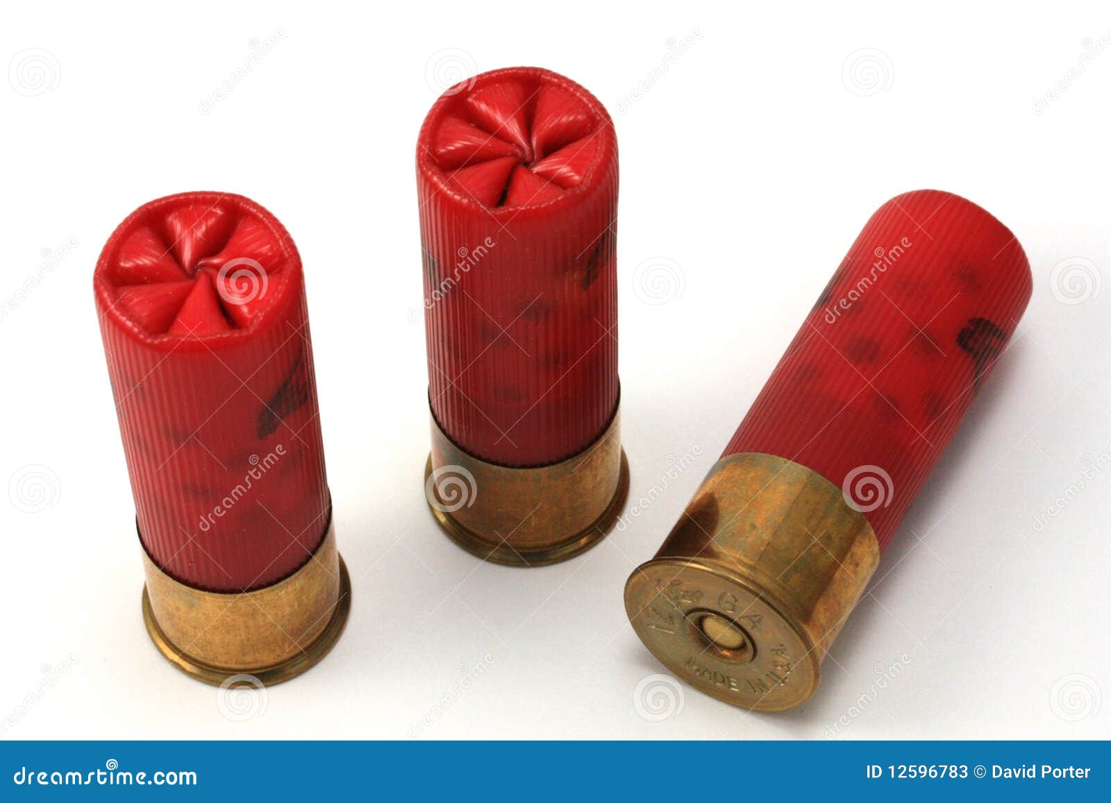 Shotgun Shells Reloading Process With Special Reload Equipment. Powder ...