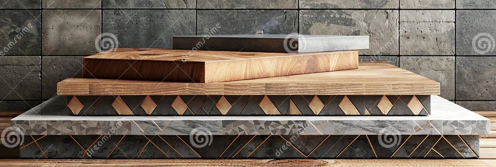 A Trio of Ting Boards with Complementary Geometric Patterns Creating a ...
