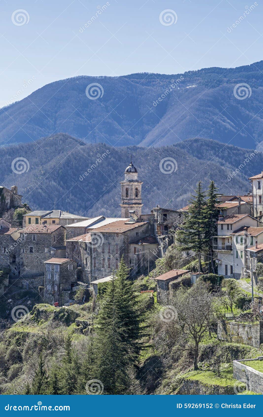 Triora stock photo. Image of hill, apennines, dlandisch - 59269152