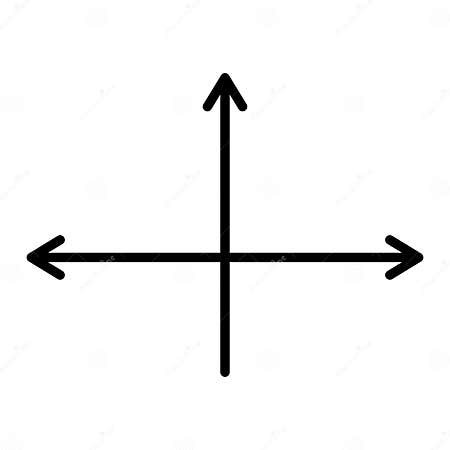 Triple Branching Path Arrow. Stock Illustration - Illustration of ...