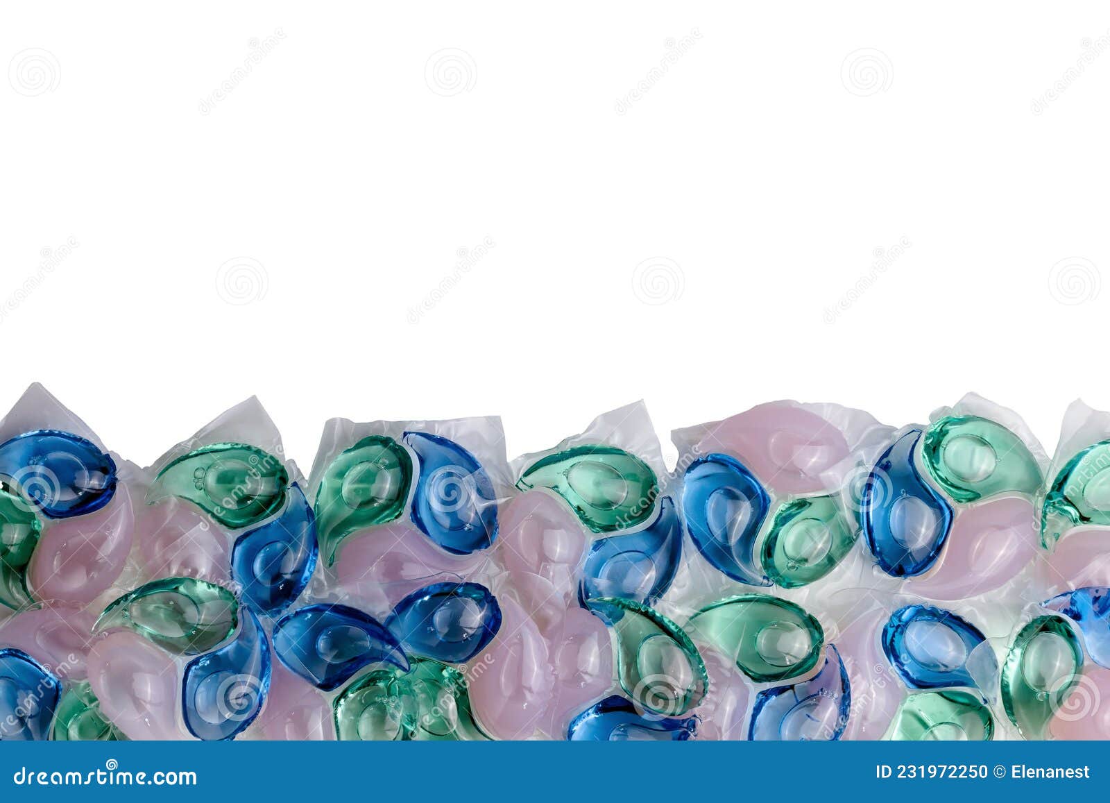 Triple Colored Washing Pods with Liquid Detergent for Machine Laundry ...