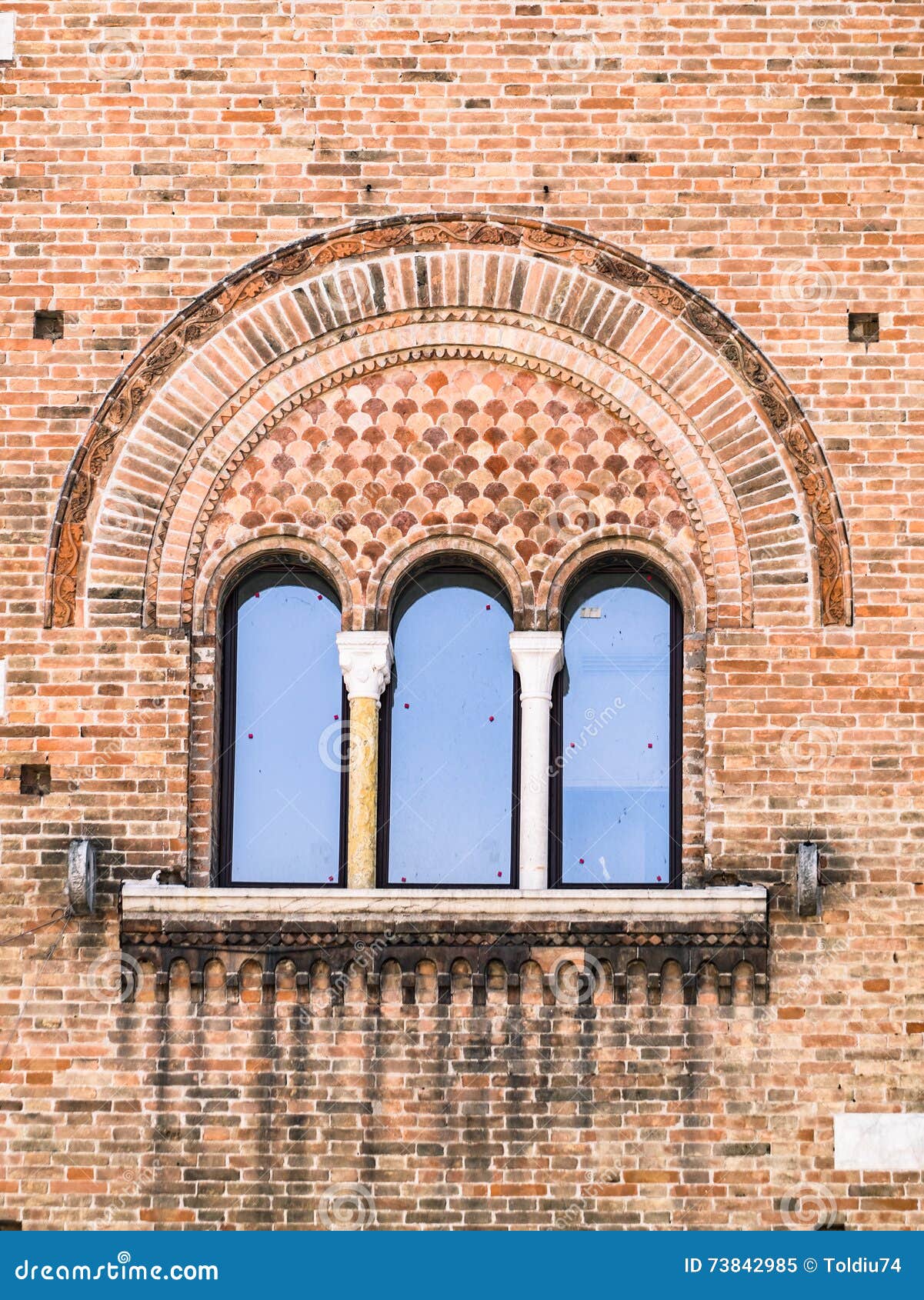 Medieval Lancet Window Royalty-Free Stock Image | CartoonDealer.com ...