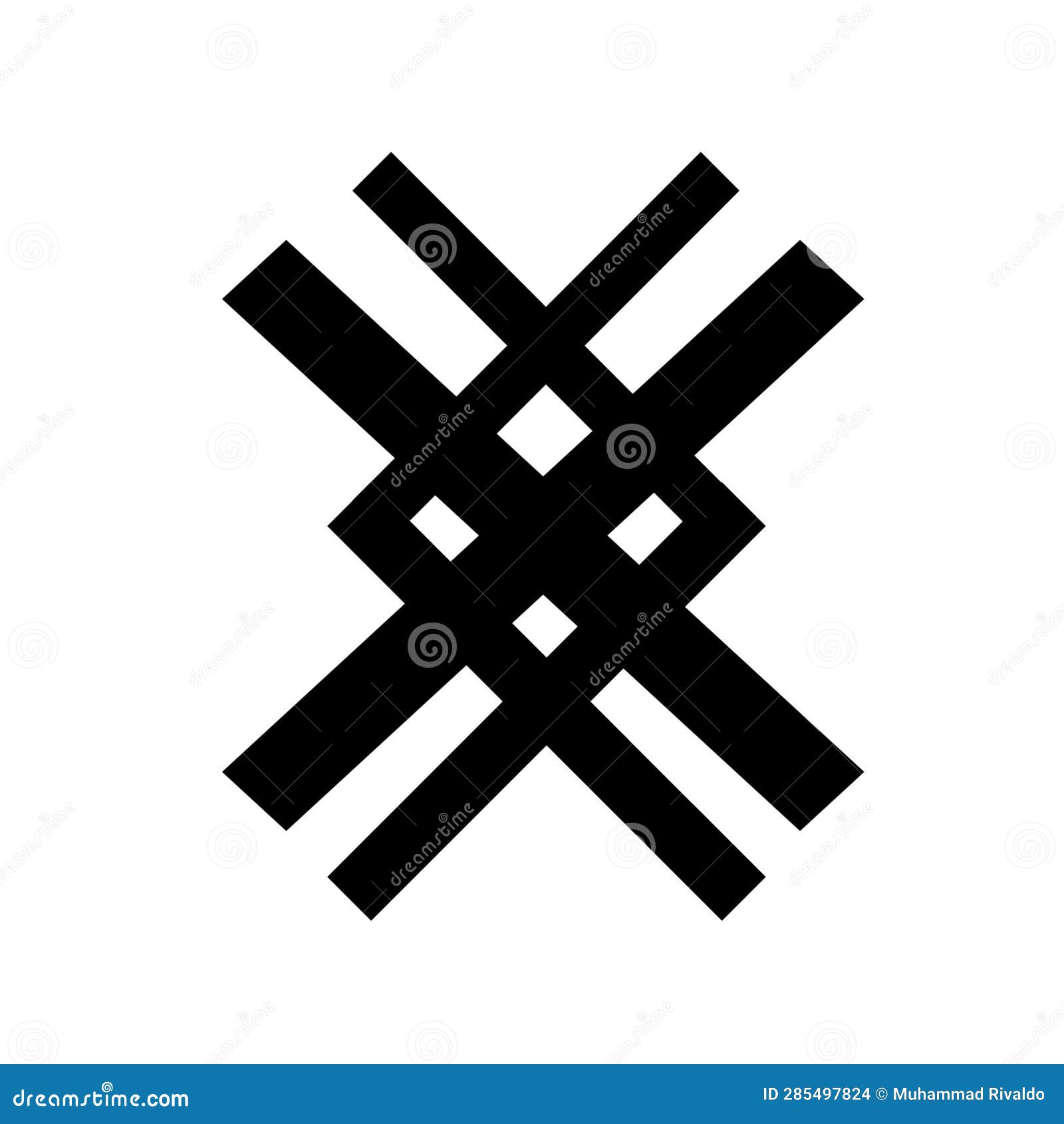 Triple X Logo or Square Logo Modern Icon Stock Illustration ...