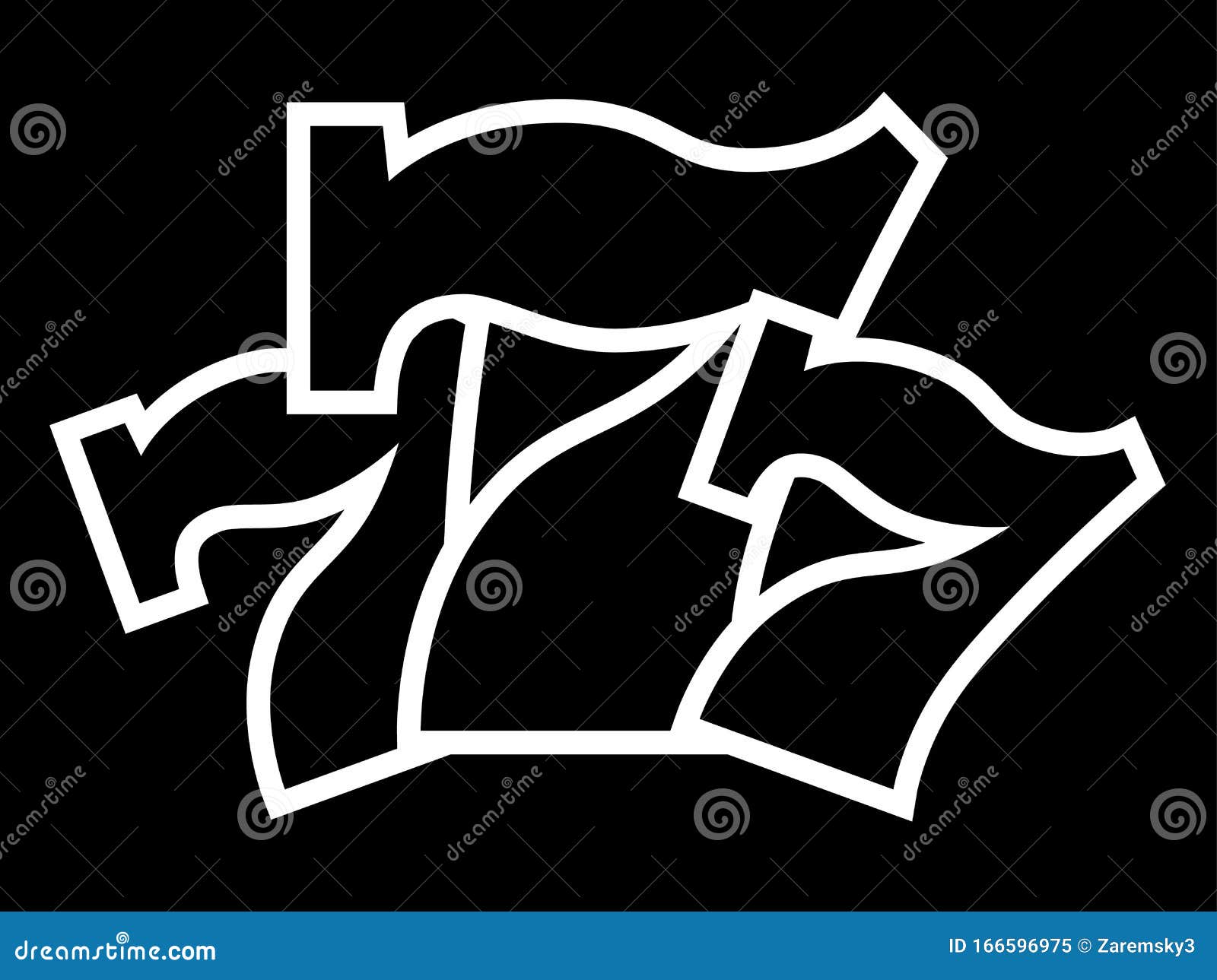 777, Triple Lucky Sevens Jackpot Cartoon Vector | CartoonDealer.com ...