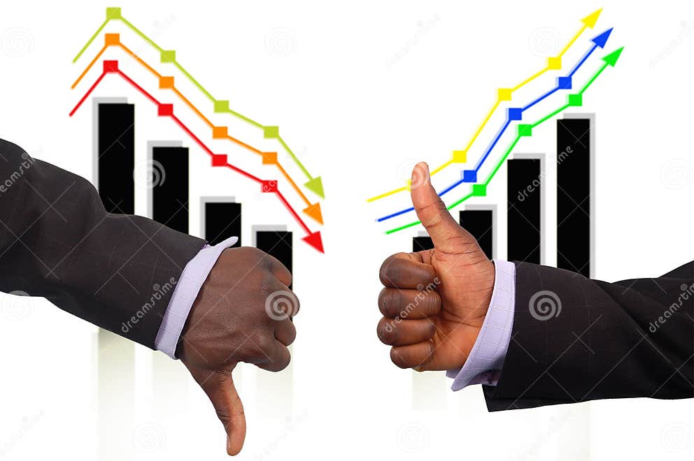 The Triple Rise and Fall stock photo. Image of failure - 1950658