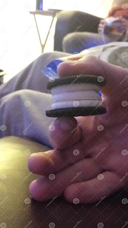 Triple Stuff Oreos stock photo. Image of frosting, stuff - 70749964