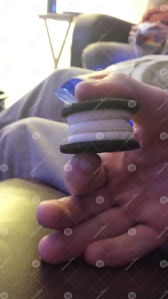 Triple Stuff Oreos stock photo. Image of frosting, stuff - 70749964