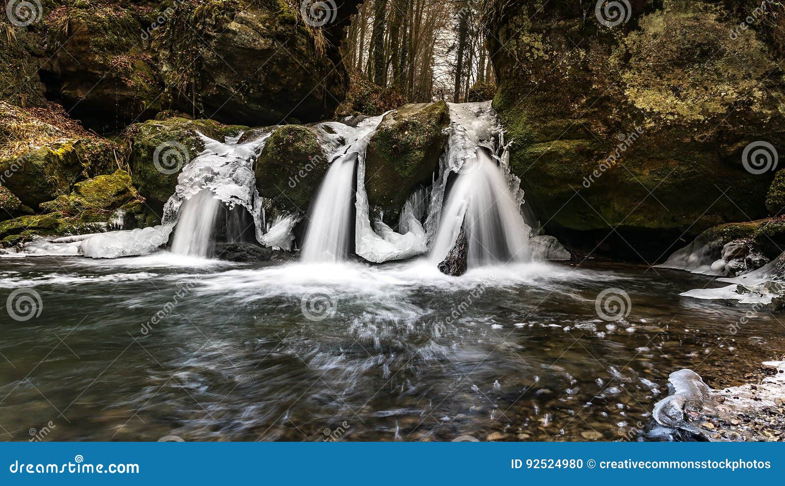 Triple Waterfall Picture. Image: 92524980