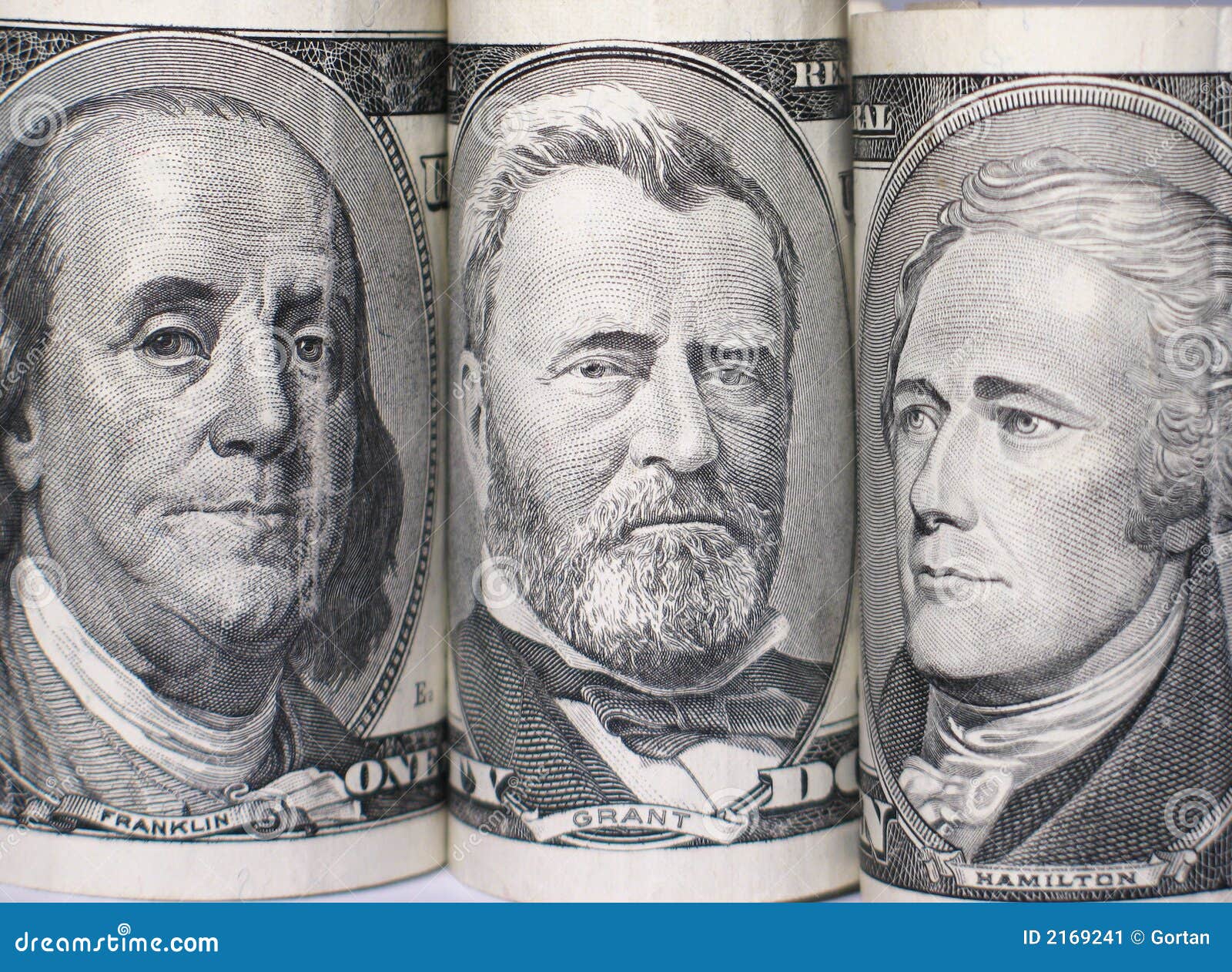 Triplet of Banknote Portraits Stock Image - Image of invest, history ...