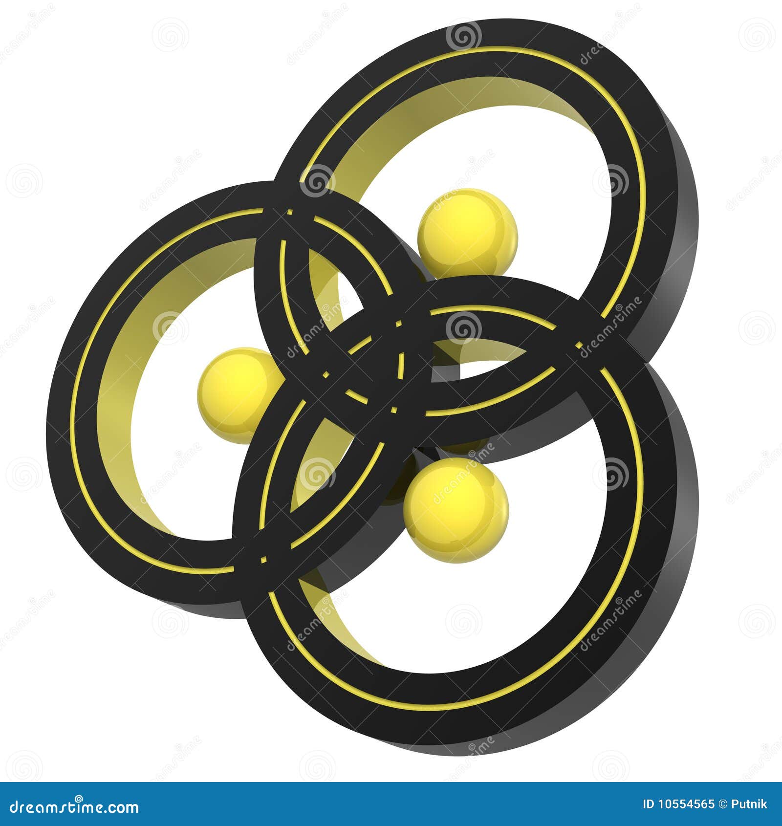 Triplex symbol stock illustration. Illustration of design - 10554565