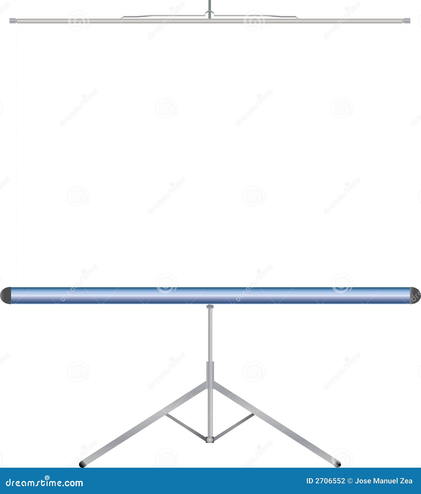 Projection Screen Vector Illustration | CartoonDealer.com #21405948