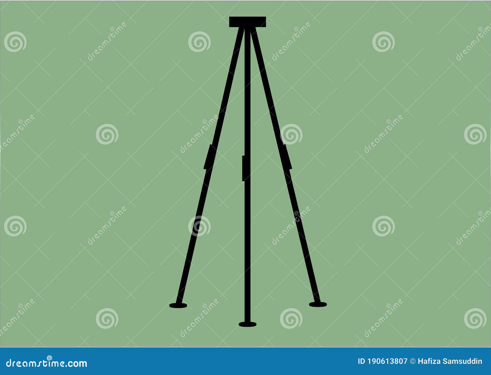 Tripod. Vector Illustration Decorative Design Stock Vector ...