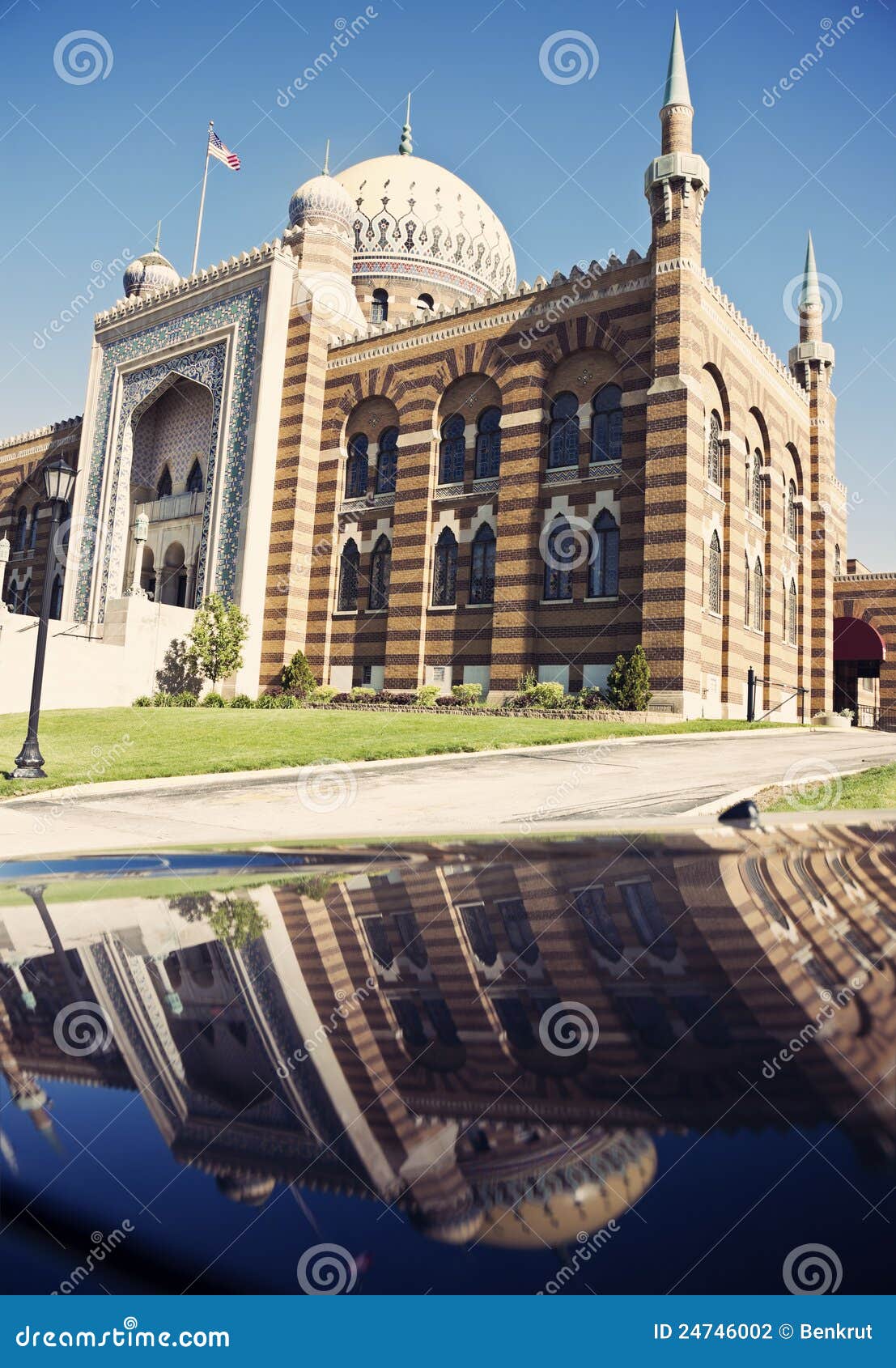 Tripoli Mosque in Milwaukee Stock Photo - Image of architecture ...