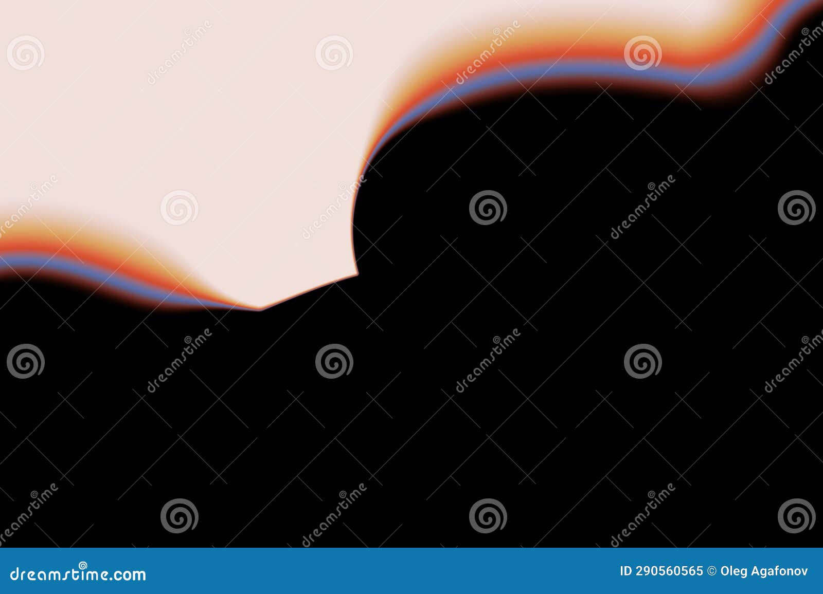 Trippy Background with Abstract Black Spot. Colorful Trippy Backdrop ...