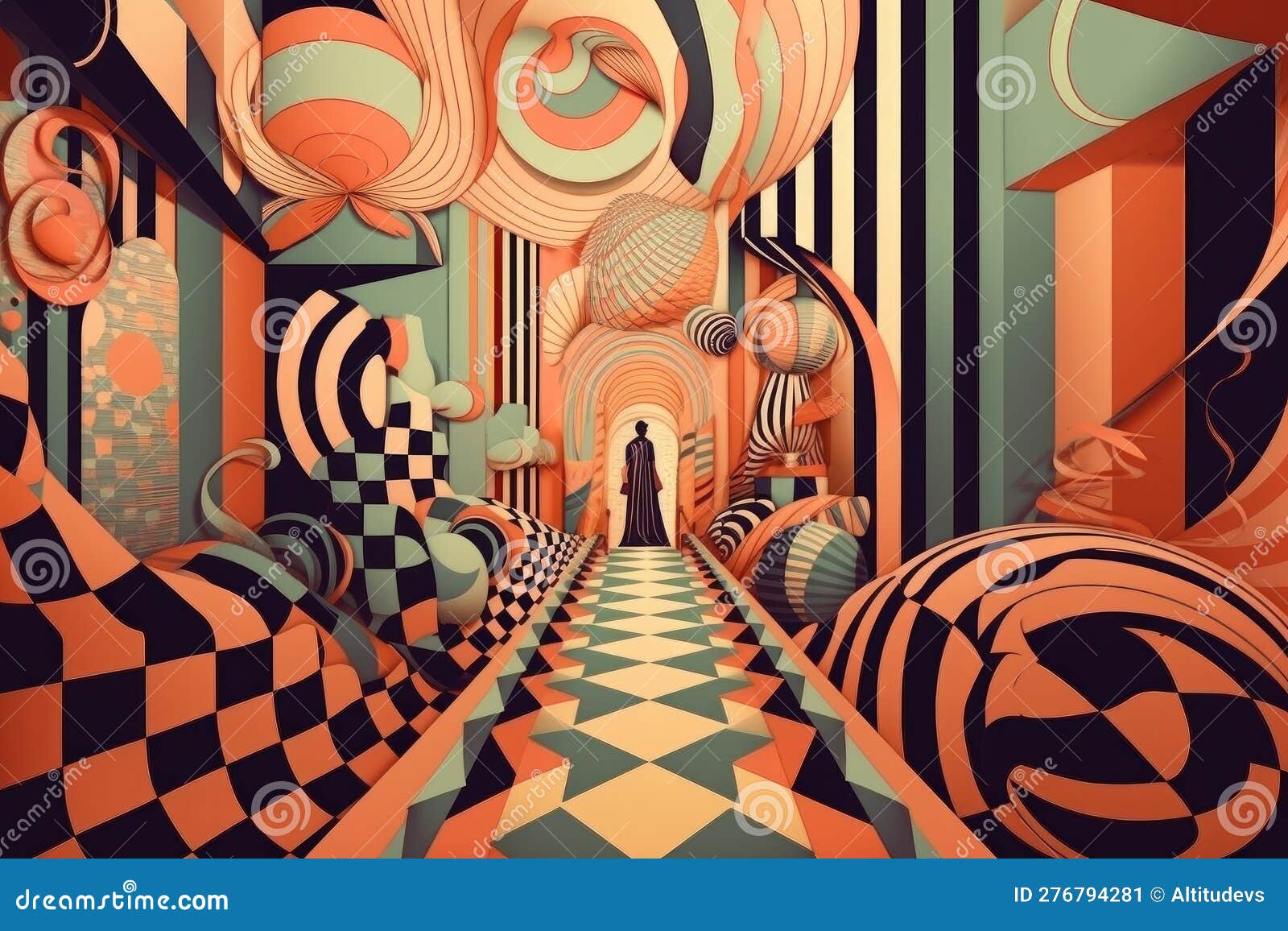 Bizarre Optical Illusion Of A Ship Sailing Through The Desert With ...