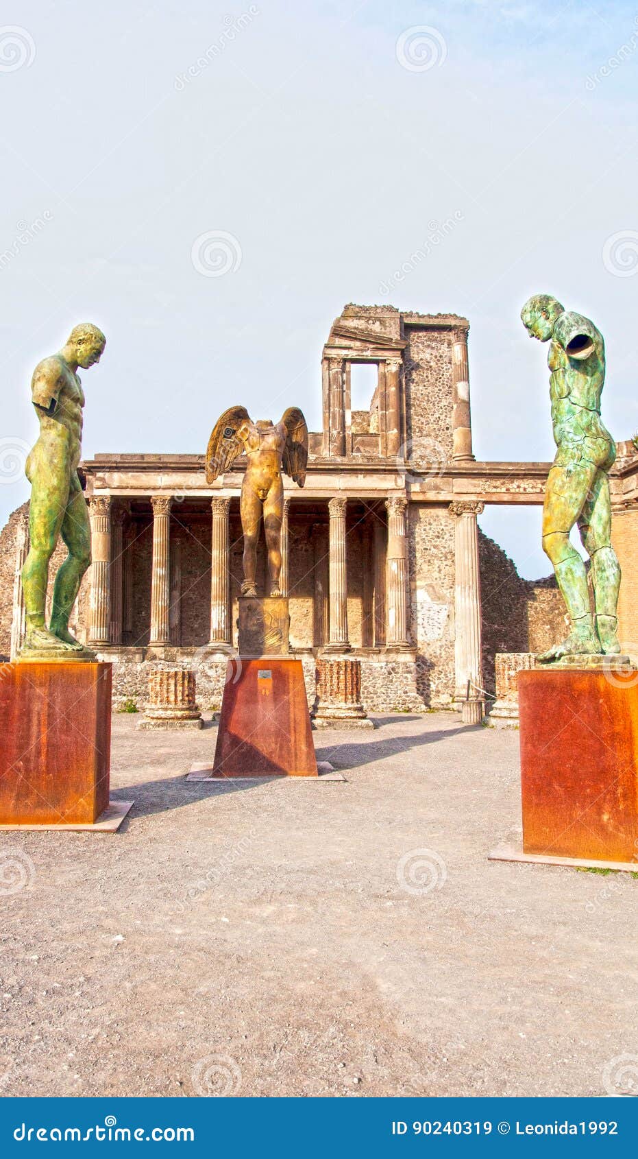 Triptych stock image. Image of excavations, angel, beautiful - 90240319