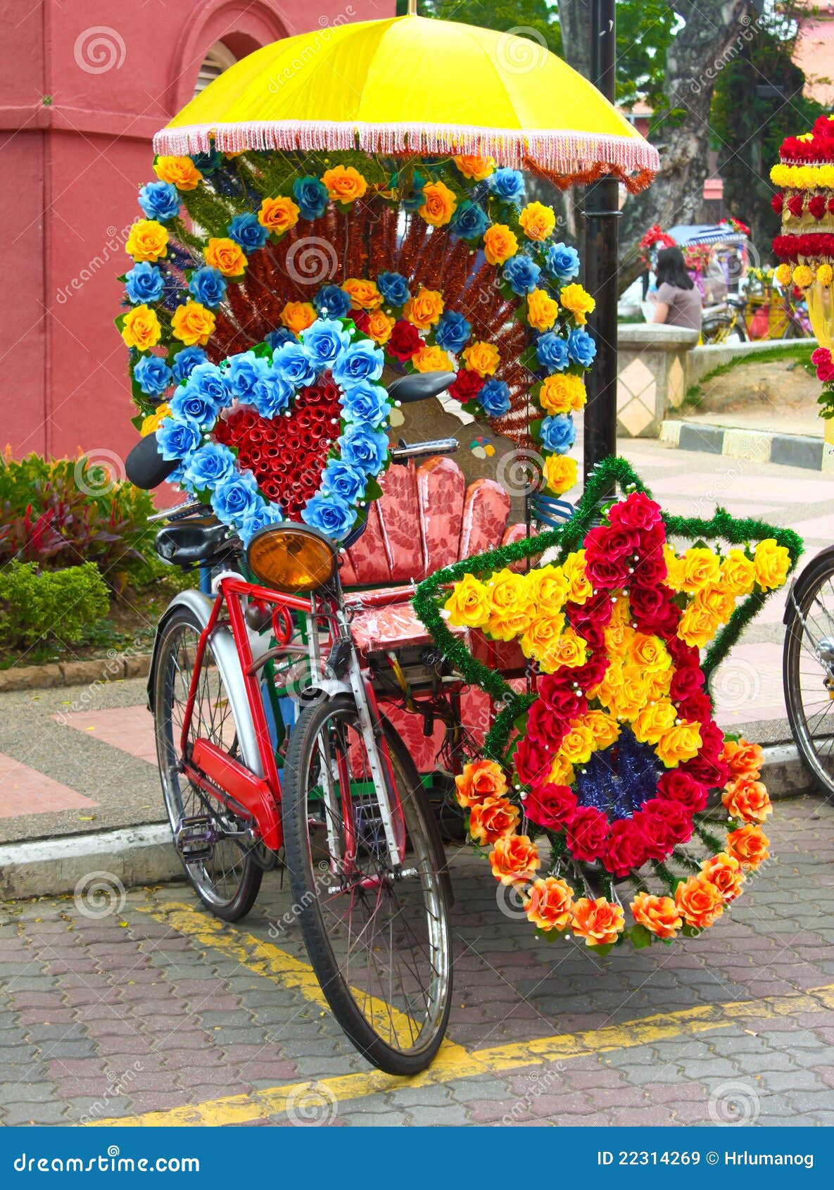 Trishaw in Melaka, Malaysia Stock Image - Image of cyclo, bikecab: 22314269