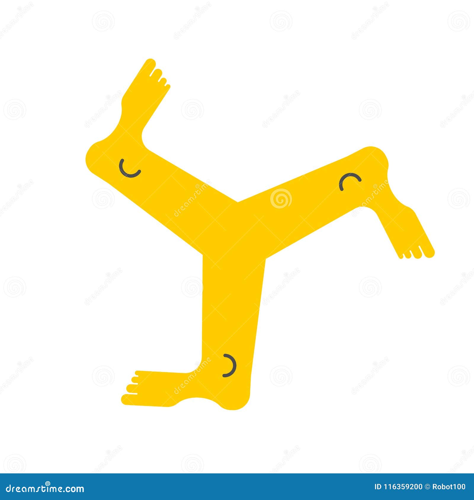 Triskelion Symbol of Three Legs. Vector Illustration Stock Vector ...