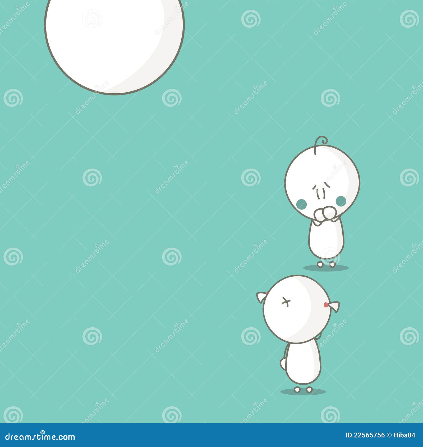 Triste adiós o adiós ilustración del vector. Ilustración de problema ...