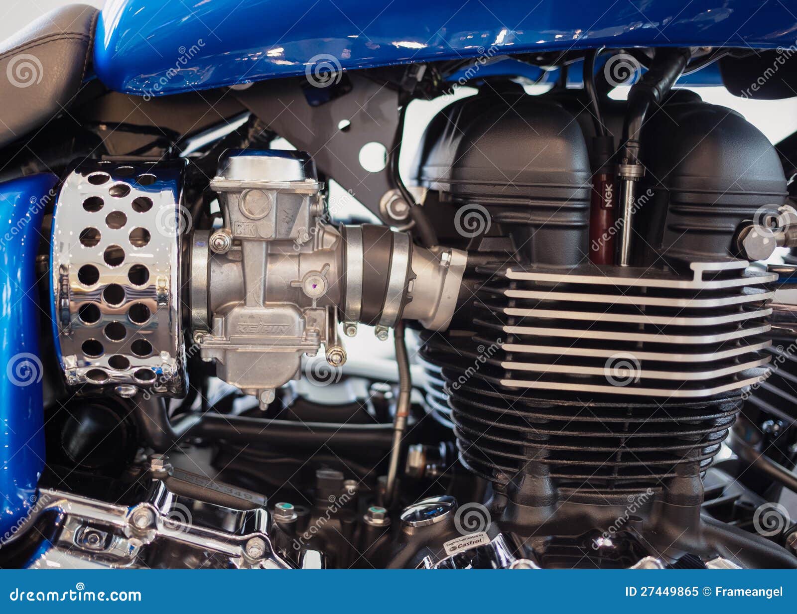 Triumph America engine editorial image. Image of race - 27449865