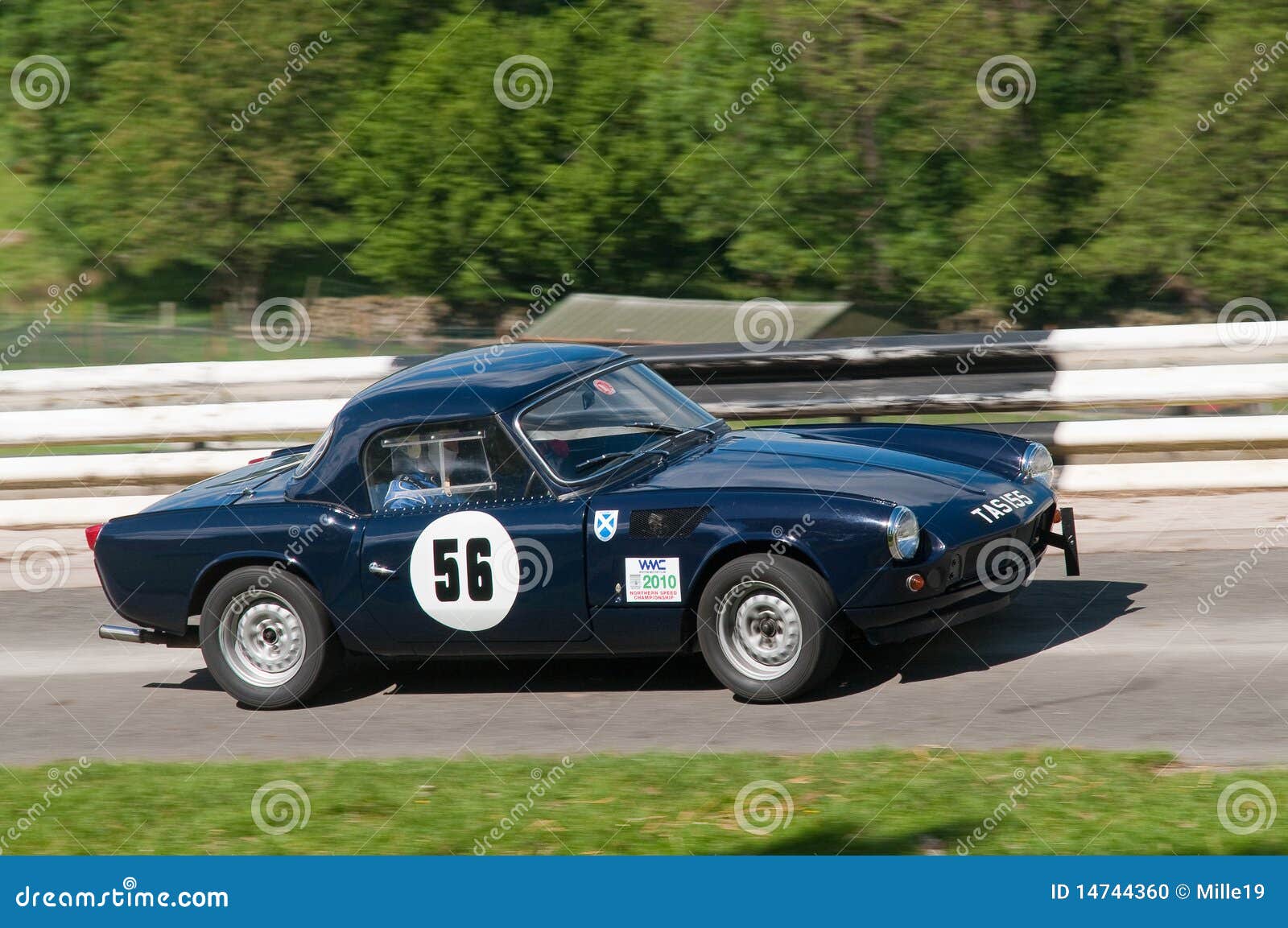 Triumph Spitfire editorial image. Image of racing, barbon - 14744360