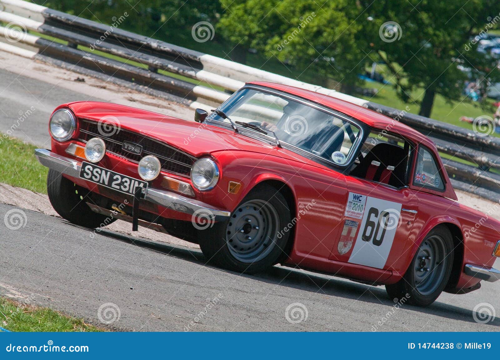 Triumph TR6 editorial stock photo. Image of race, motorsport - 14744238