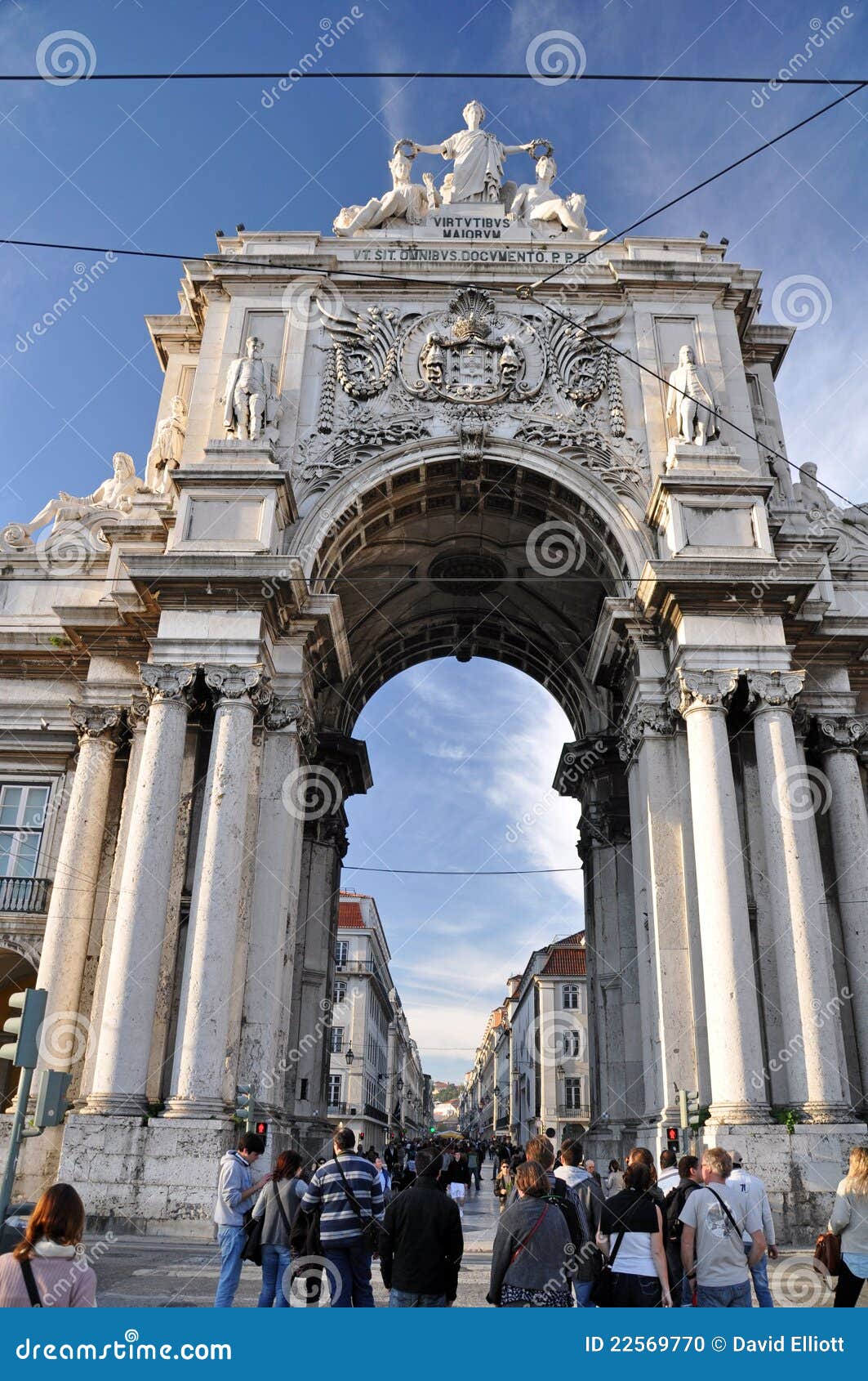 Triumphal arch editorial image. Image of vacation, centre - 22569770