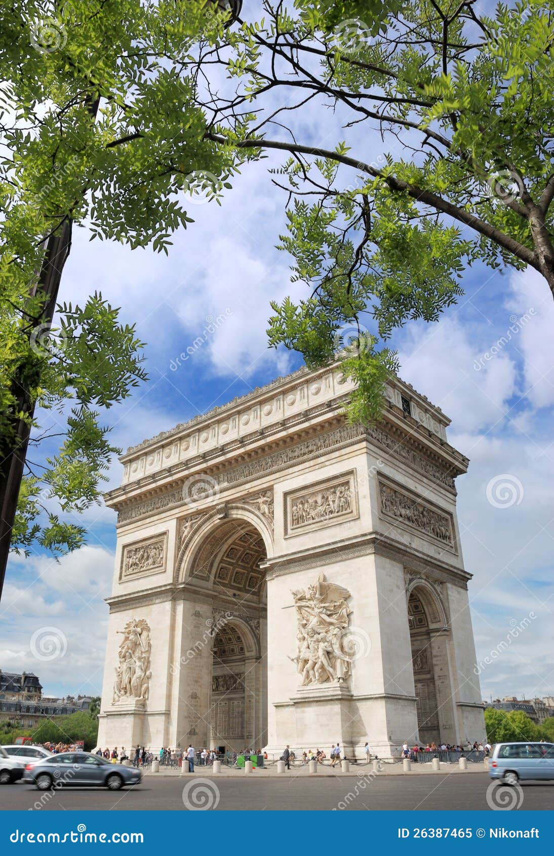 Triumphal Arch. stock image. Image of statuary, sculpture - 26387465