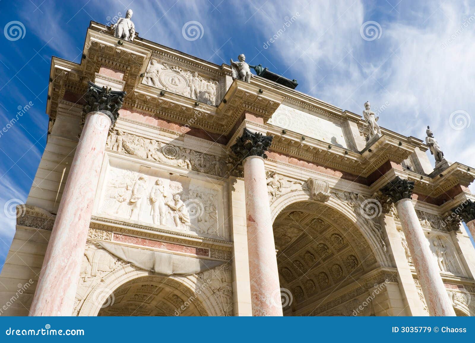 Triumphal arch stock image. Image of triomphe, victory - 3035779